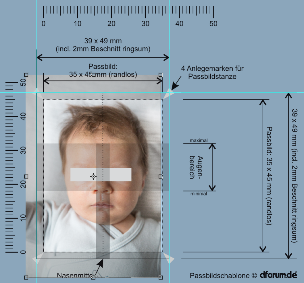 Reisepass: Passfotos für Babys und Kinder selbst erstellen — UNTERWEGS ...